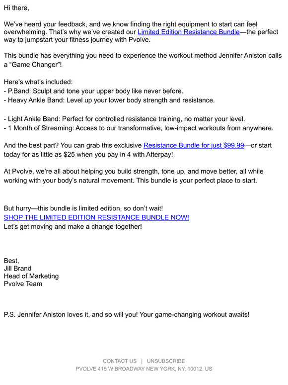 Pvolve: Start Your Pvolve Journey - Limited Edition Resistance Bundle ...