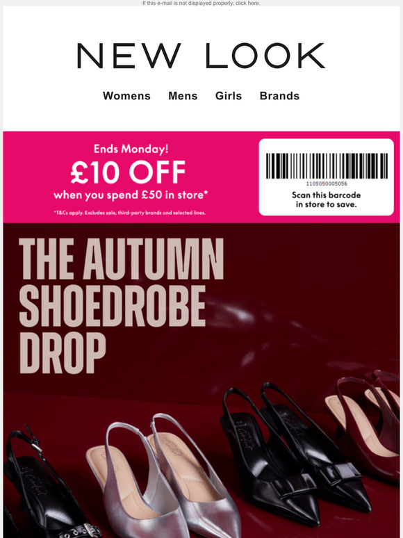 New Look Email Newsletters: Shop Sales, Discounts, and Coupon Codes