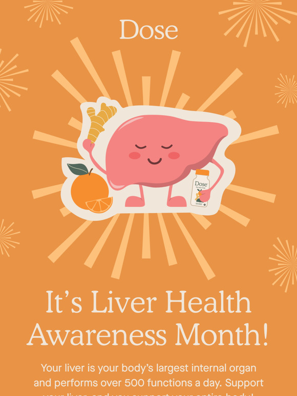 Dose: October is Liver Health Awareness Month 🥳 | Milled