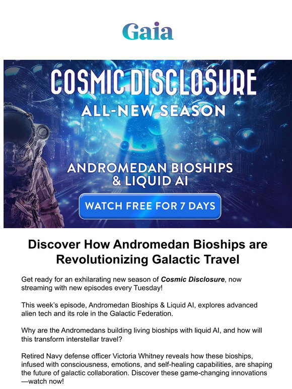 Gaia: A New Season of Cosmic Disclosure Is Here—Don’t Miss a Moment ...