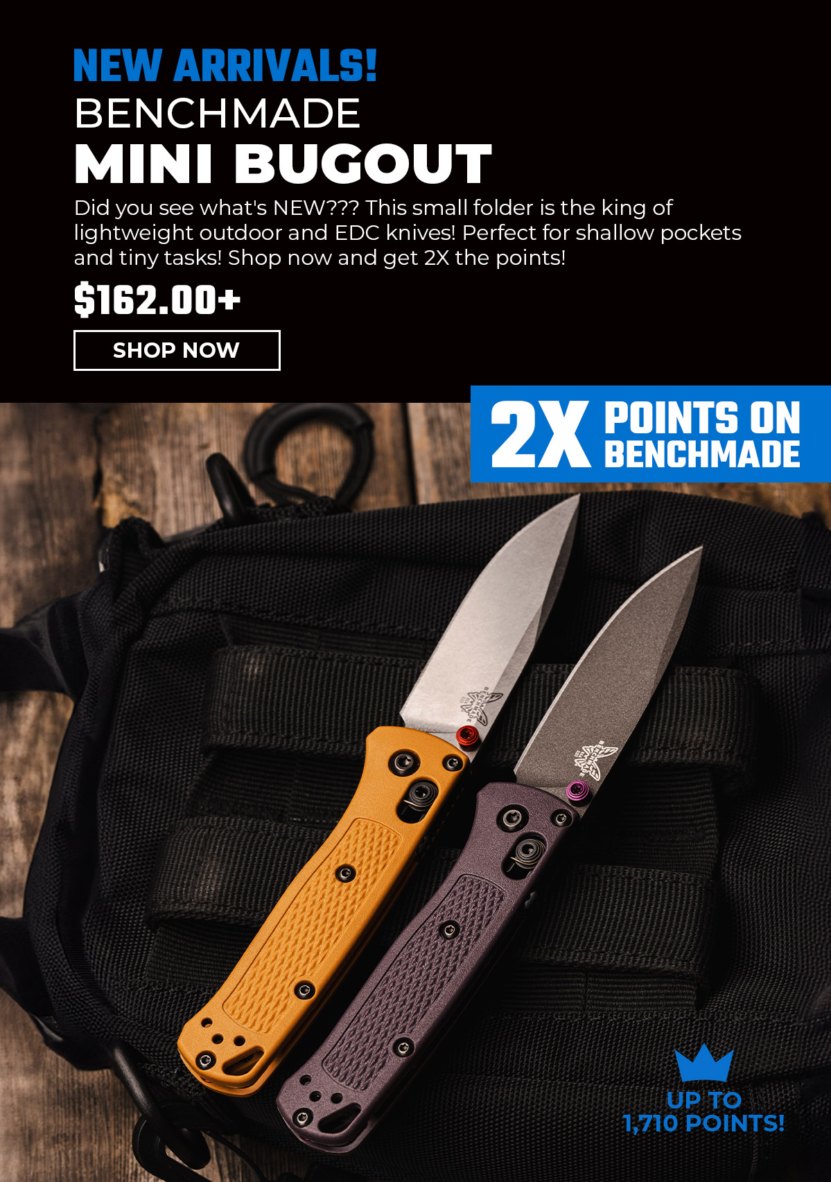 Blade HQ: The Benchmade Mini Bugout gets new colors! | Milled