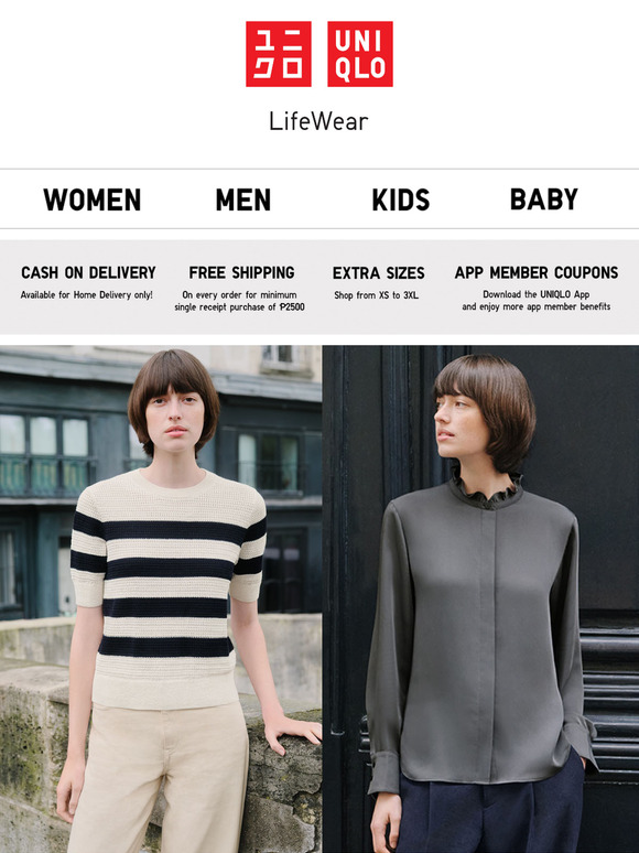 UNIQLO: JUST IN: UNIQLO and Comptoir Des Cotonniers 2024 Fall/Winter Collection. | Milled