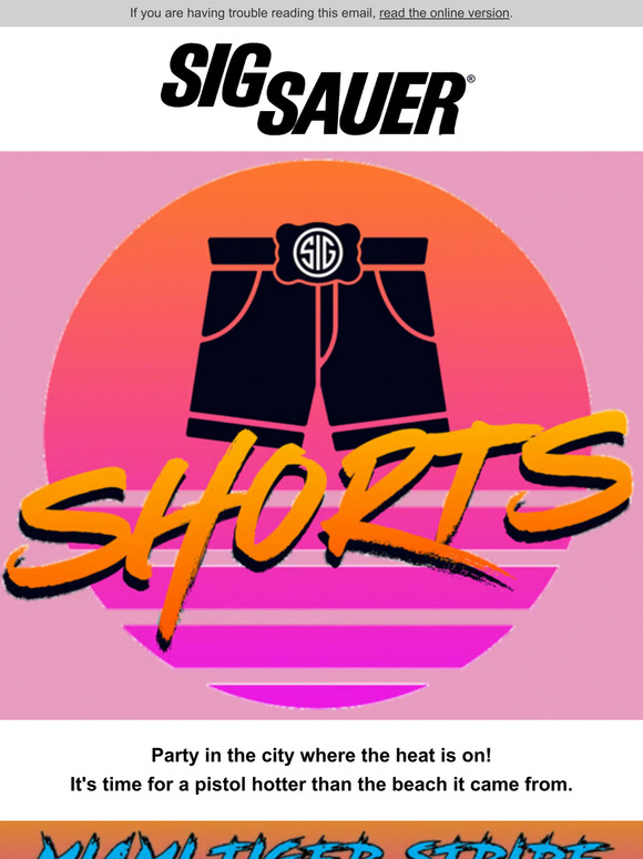 SIG SAUER: NEW: Miami Tiger Stripe MCX-RATTLER LT - Limited Edition ...