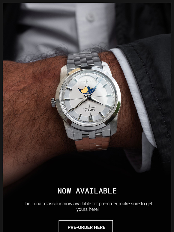 MAEN Watches: Lunar Classic 36 - Now Available For Pre-Order! | Milled