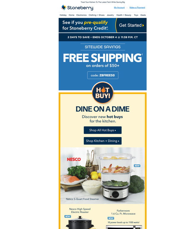 Stoneberry: Hot Deals & Free Shipping? Yes, Please! | Milled