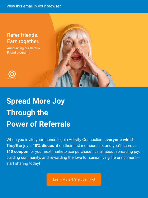 Activity Connection: Refer a Friend, Earn Together! 📣 | Milled