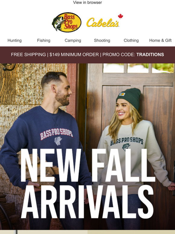 Cabela's: 🍂 NEW Fall Arrivals are Here 🍂 | Milled