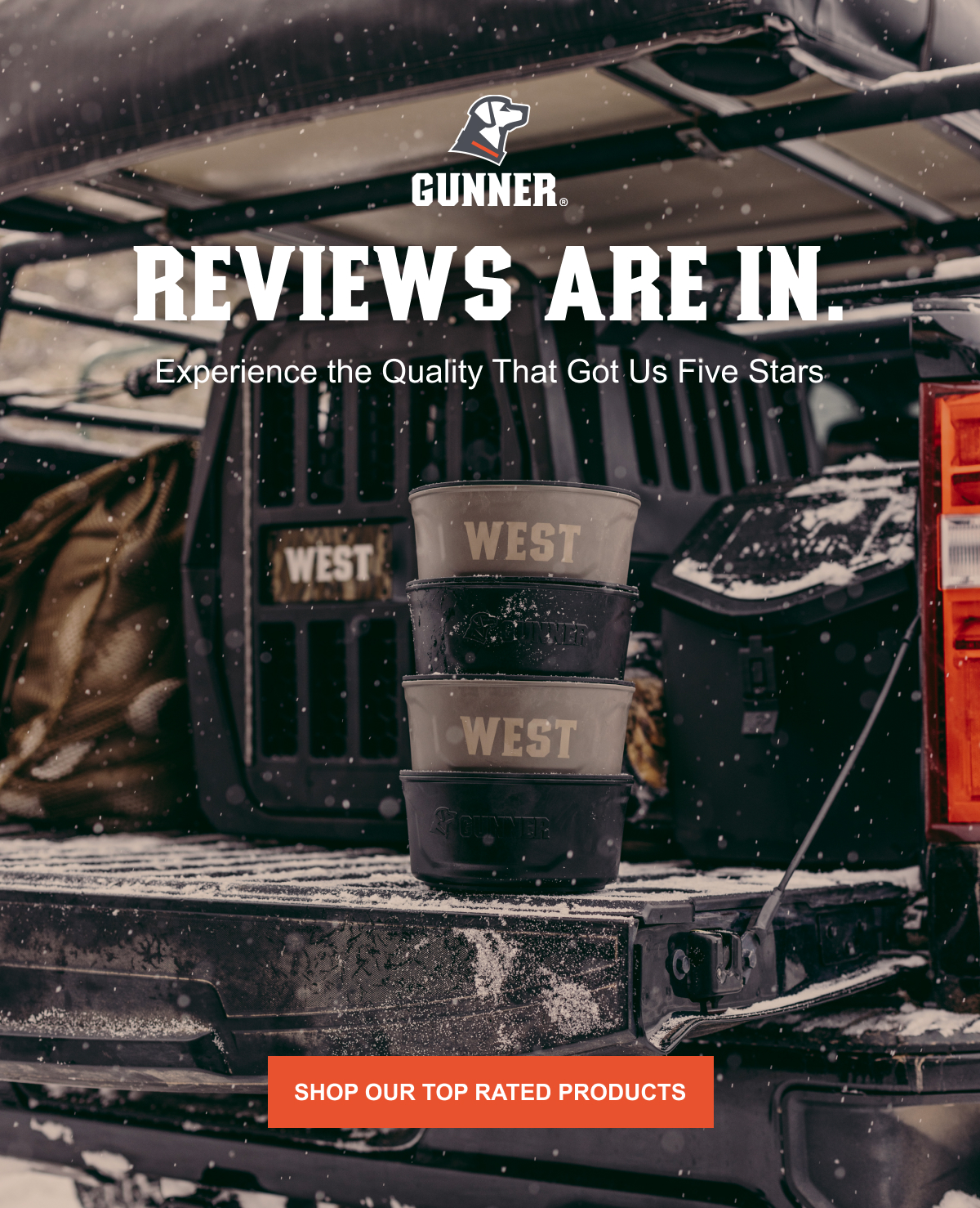 GUNNER®: Our top 3 highest rated products are... | Milled