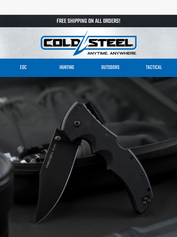 Cold Steel: New Recon 1 MagnaCut | Made In Italy | Milled