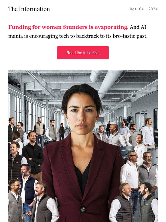 The Information: Why Women in Tech Are Sounding an Alarm | Milled