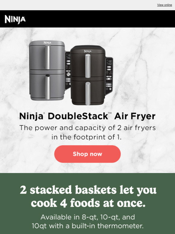 Ninja Kitchen: Explore our lineup of Ninja® DoubleStack™ air fryers. 🔥 ...