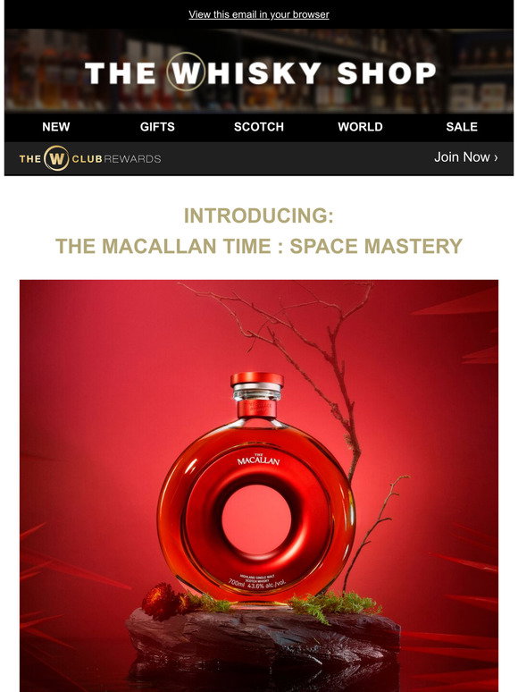 The Whisky Shop: Introducing: The Macallan TIME: SPACE Mastery!🔥 | Milled