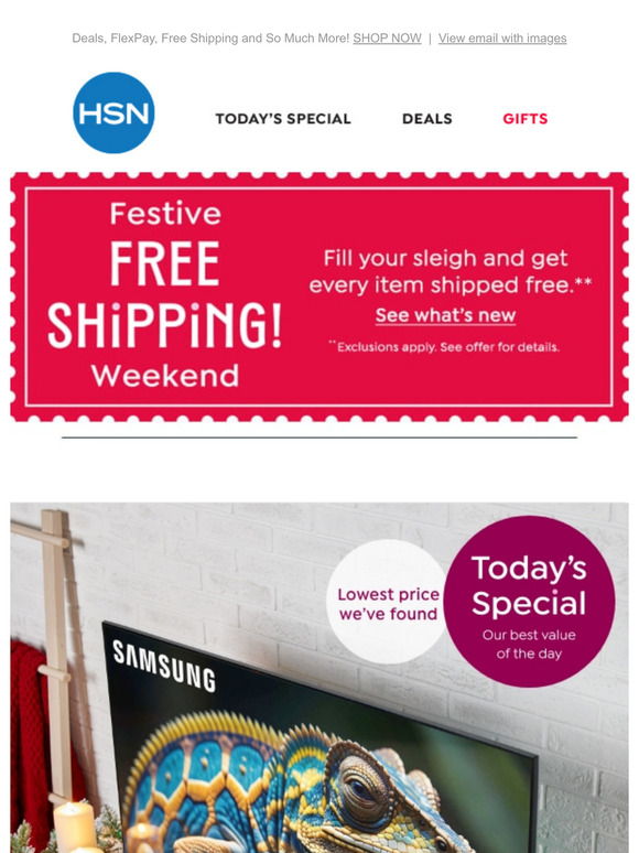 HSN Email Newsletters: Shop Sales, Discounts, and Coupon Codes