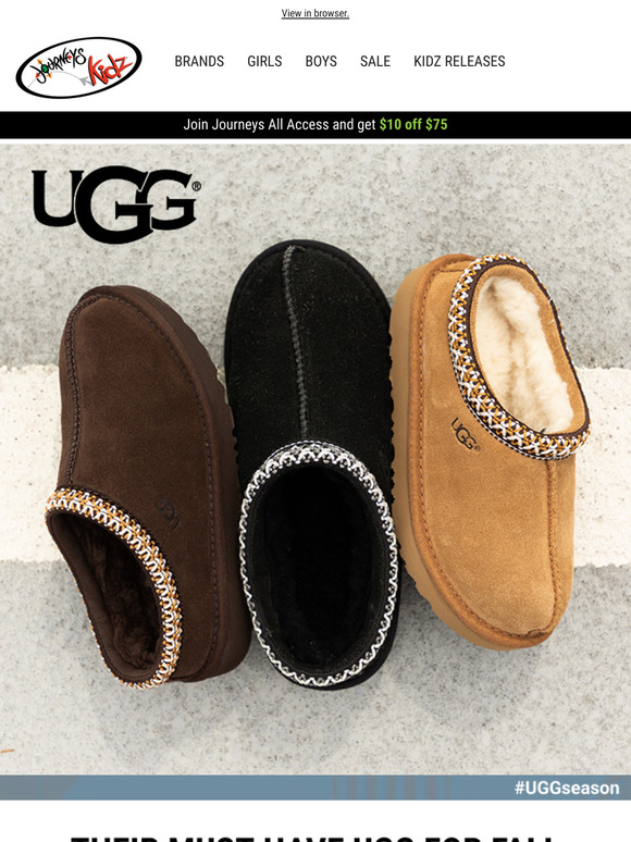 Journeys Email Newsletters: Shop Sales, Discounts, and Coupon Codes