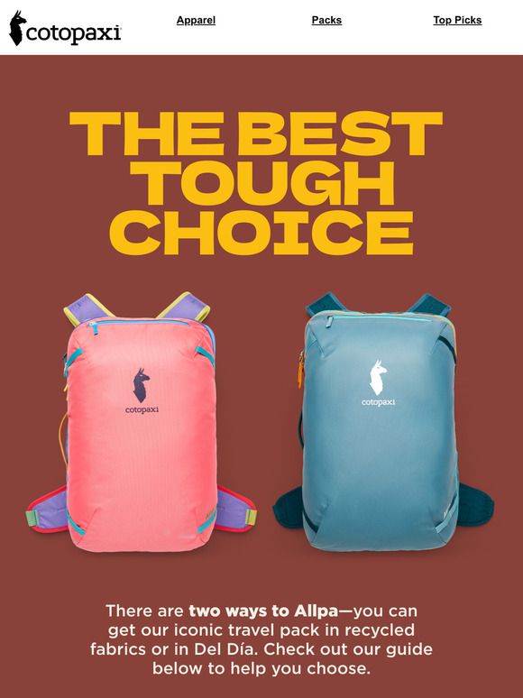 Cotopaxi: Recycled vs. Leftover Deadstock Packs ♻️☠️ | Milled