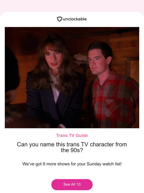 Unclockable: 📺 Can you name this trans TV character? 💅 | Milled