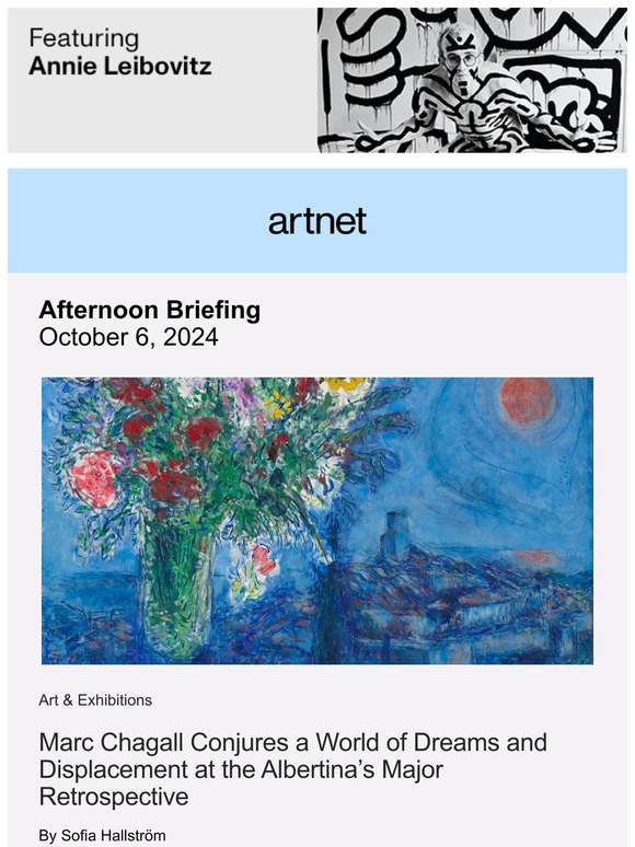 Artnet: Inside Chagall's World of Dreams & Displacement | Milled
