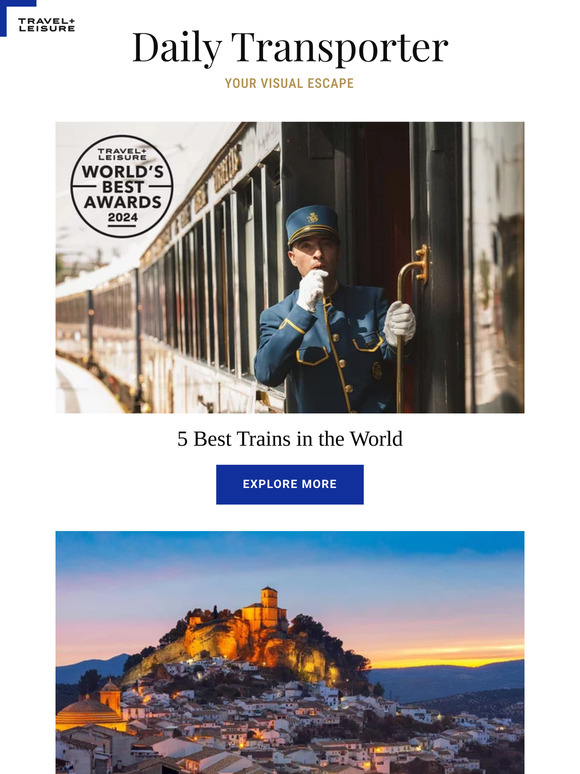 Travel + Leisure Club: 5 Best Trains in the World | Milled