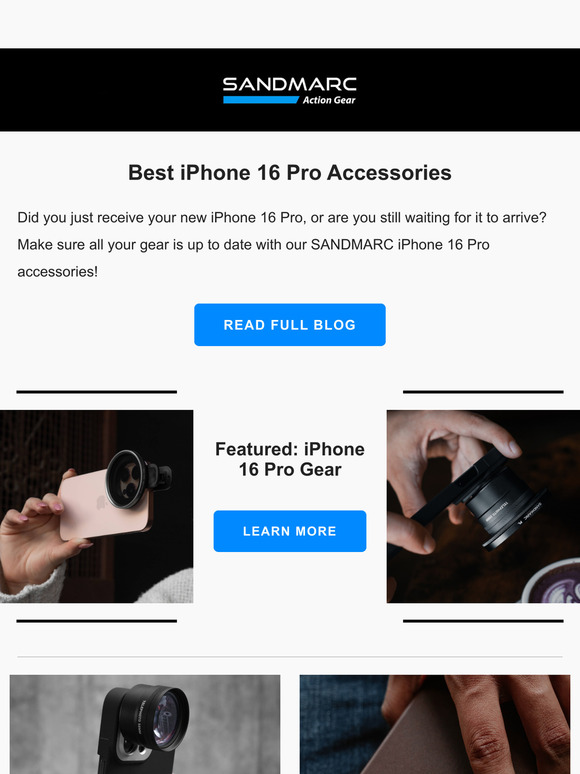 SANDMARC: iPhone 16 Pro 🤝 SANDMARC Gear | Milled