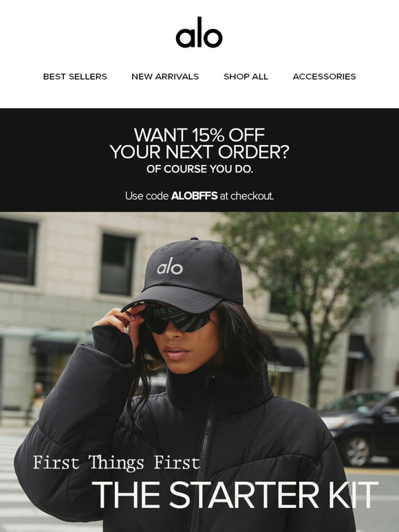 Alo Yoga: Ready for your first order? | Milled