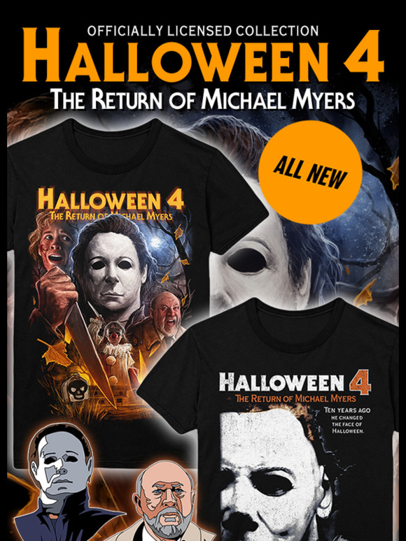 Gutter Garbs: Michael Returns! New HALLOWEEN 4 Collection | Milled