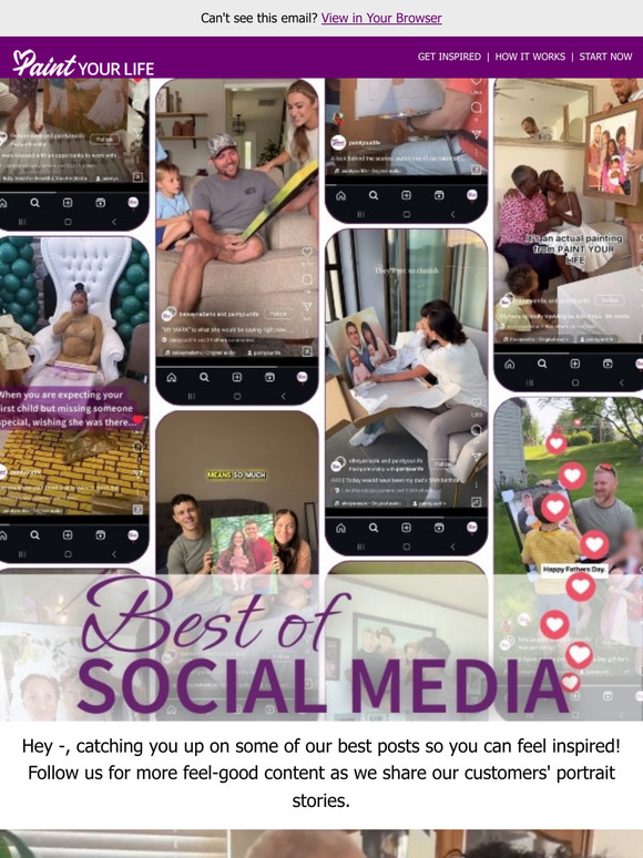 Paint Your Life: Top Social Media Posts to Inspire Your Portrait! | Milled