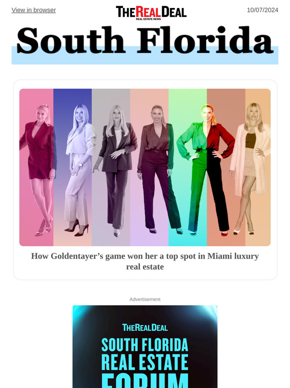 The Real Deal: Dina Goldentayer’s rise in luxury real estate; Adam ...