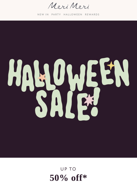 Meri Meri: The Halloween Sale is here! 🎃 | Milled