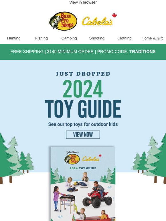 Cabela's: It's Here — The 2024 Toy Guide | Milled