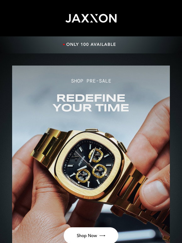 Jaxxon: Redefine Your Style With The All-New JX1 ⌚ | Milled