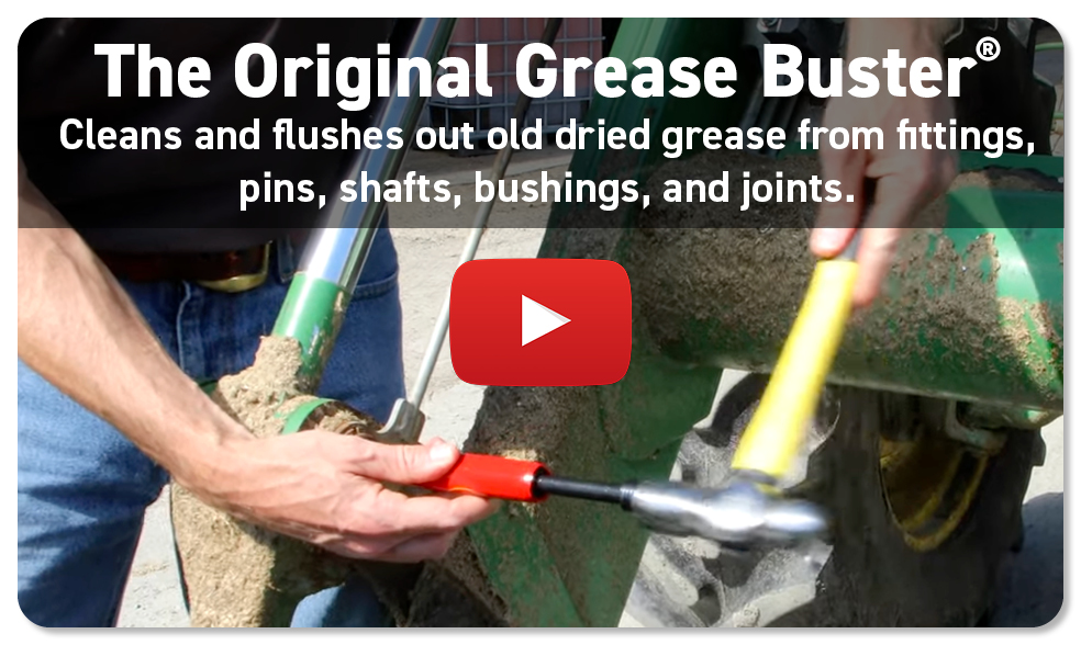 LockNLube: Open up clogged grease fittings with the Grease Buster! | Milled
