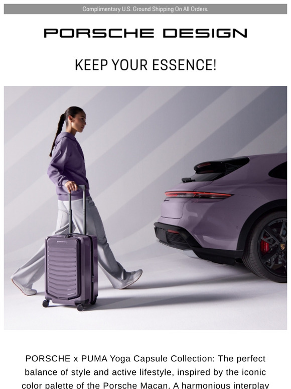 Porsche Design: PORSCHE x PUMA Yoga Capsule Collection | Milled