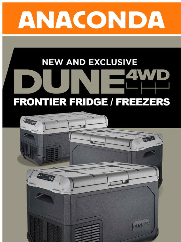 Anaconda: NEW Dune 4WD & Dometic Fridge Freezers! | Milled