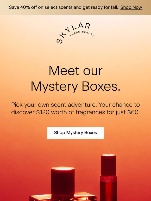 Skylar: NEW! Mystery boxes are here | Milled