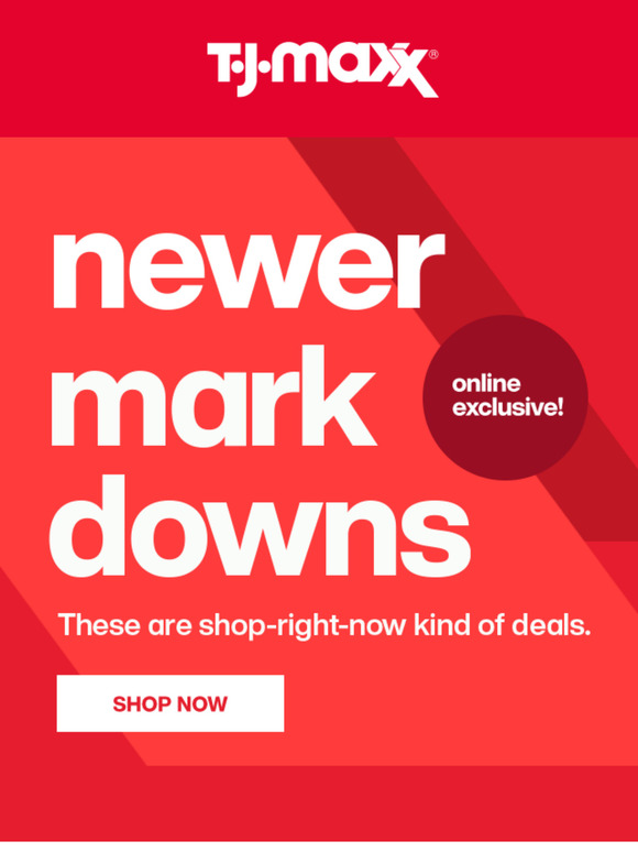TJ Maxx: NEW markdowns = MAJOR savings | Milled