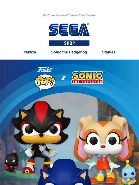 SEGA Shop: Your Favourite Characters Are Available As Funko's 💙 | Milled