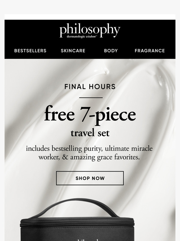 Philosophy Email Newsletters: Shop Sales, Discounts, and Coupon Codes