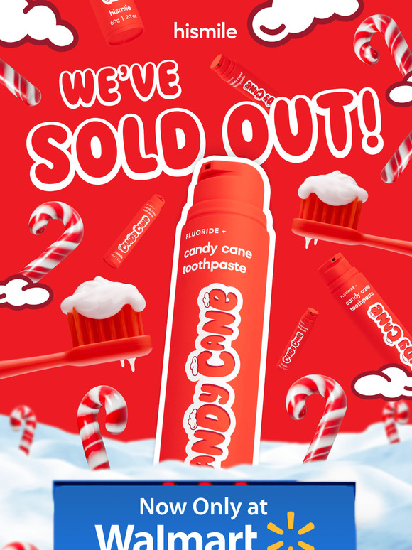 HiSmile: Candy Cane at Walmart | Milled