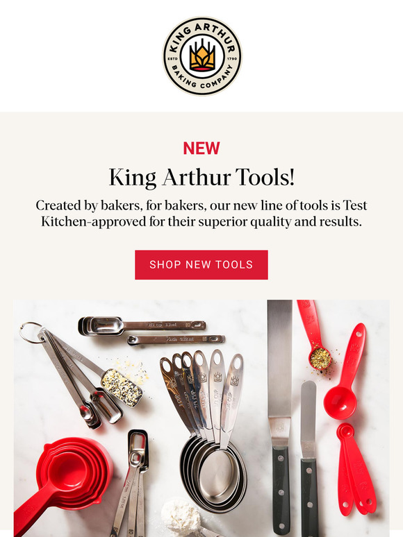 King Arthur Baking Company: NEW! King Arthur Tools! | Milled