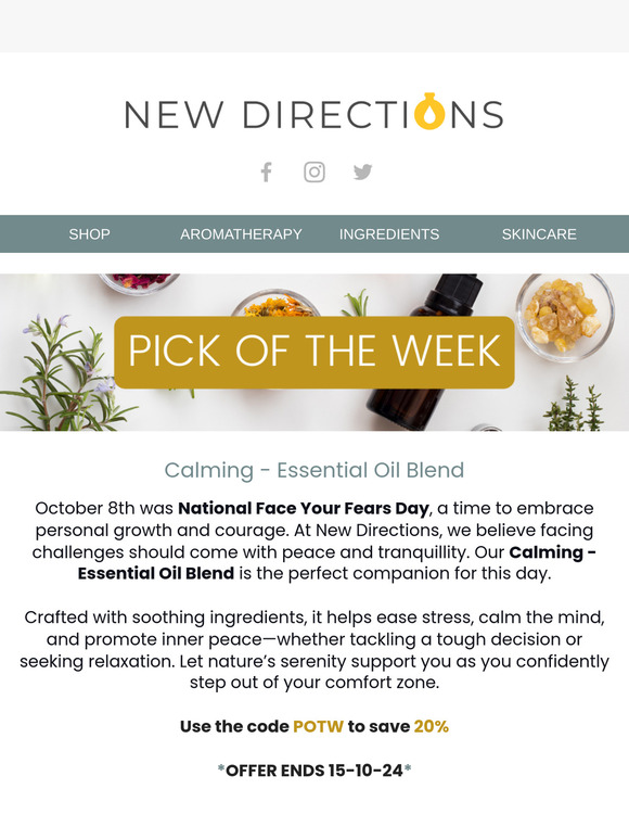 New Directions UK: PICK OF THE WEEK 🌿 | Milled