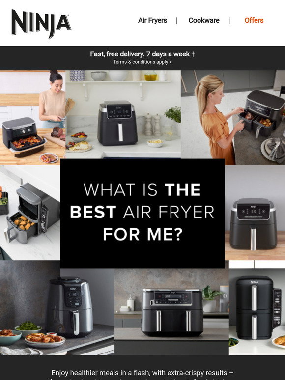 Ninja Kitchen: Check out our range of air fryers & which one is best ...