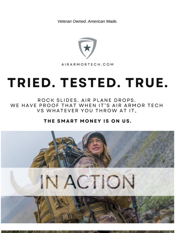 Air Armor Tech: Why Air Armor Tech? | Milled
