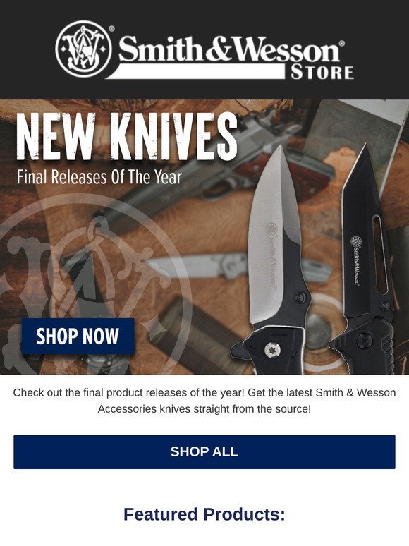 Smith & Wesson: 🔪 New Smith & Wesson Knives! | Milled