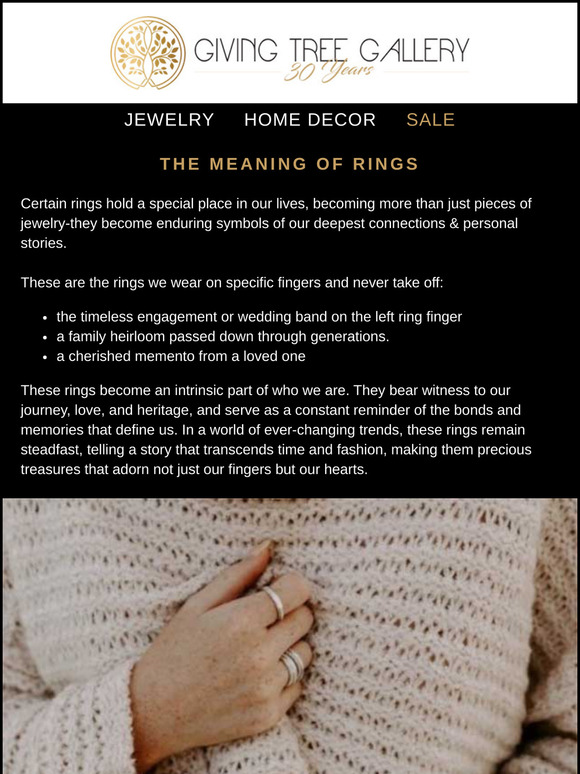 The Giving Tree Gallery: Your Rings Could Tell a Story: Here's How | Milled