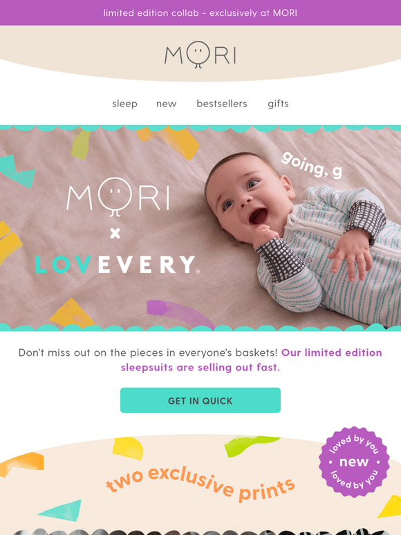 Baby Mori: MORI x Lovevery loved by you 😍 | Milled