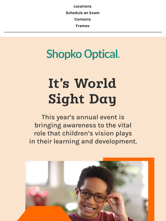 Shopko: Committed to Clear Vision for Your Child—World Sight Day and ...
