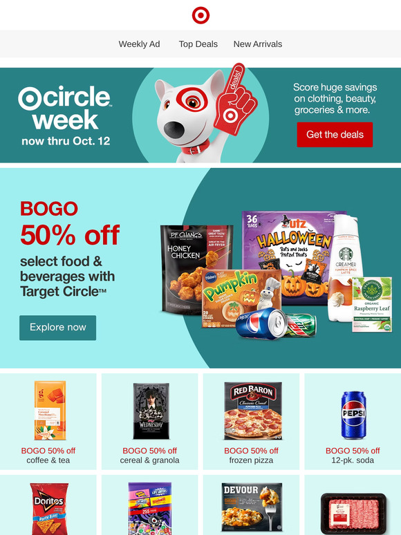 Target: BOGO 50% off so many groceries during Target Circle Week. | Milled