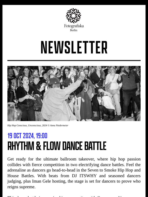 Fotografiska (US): Rhythm & Flow Dance Battle: Hip Hop and House ...