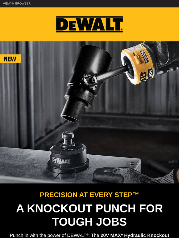 DEWALT: The Titans of Knockout Tools | Milled