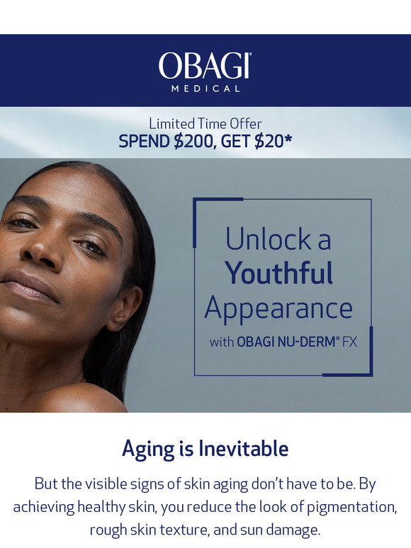 Obagi: 8 Signs of Aging? Our 6-Step Routine Can Help | Milled